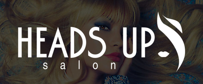 Heads Up Hair Salon Guernsey Logo Design - Web Design Guernsey