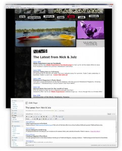 Nick & Julz Heaney Website Design - Web Design Guernsey